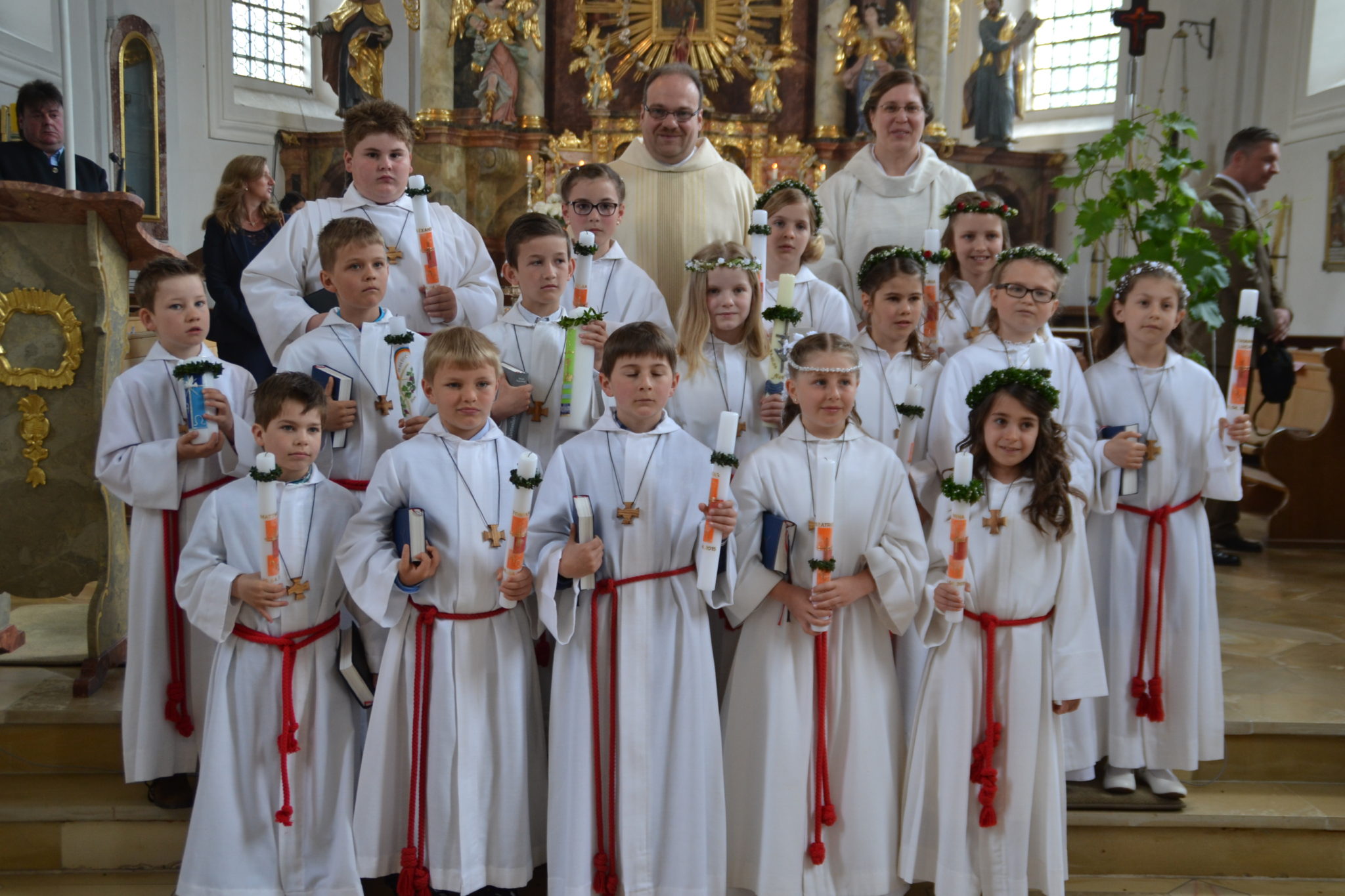 Erstkommunion am Dreifaltigkeitsberg • Pfarrei Ottering